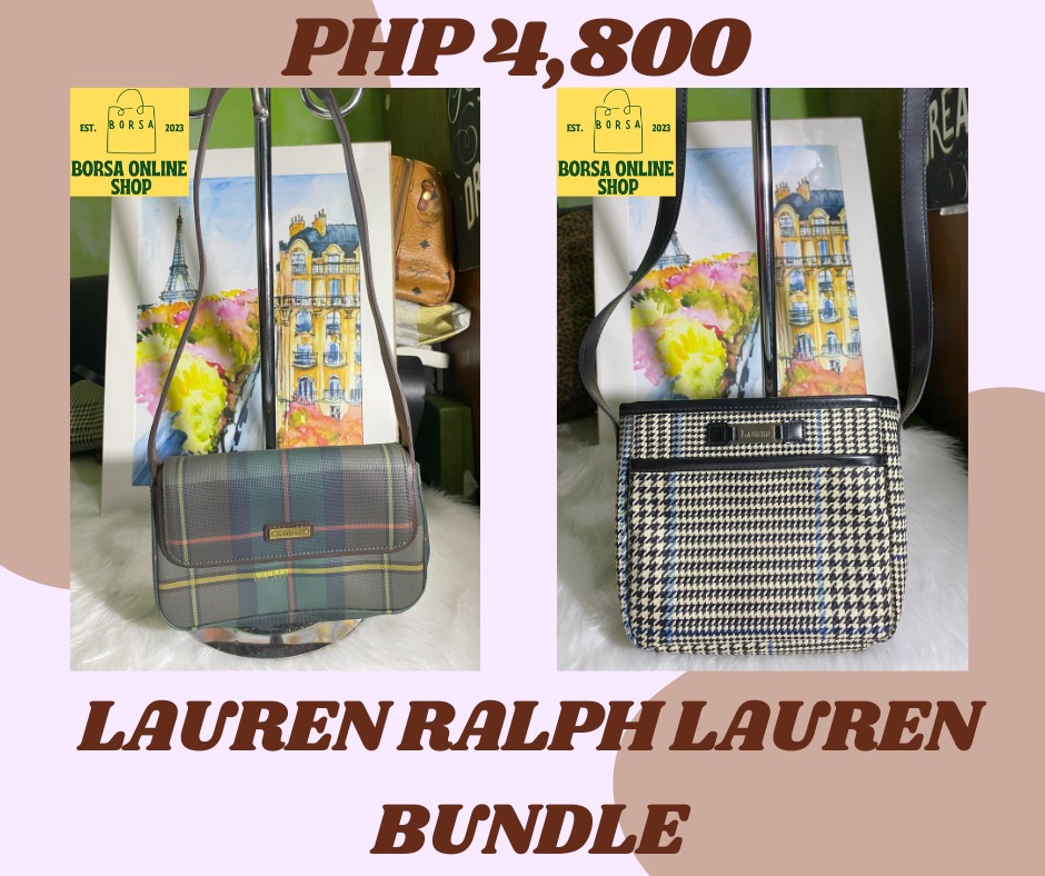 LAUREN RALPH LAUREN BAGS BUNDLE on Carousell