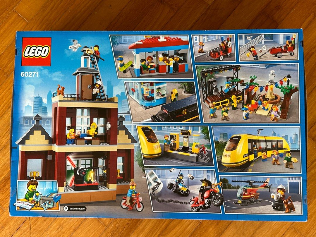 LEGO City - 60271 - Market Square (Brand New), Hobbies & Toys, Toys ...