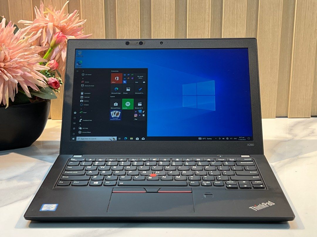Lenovo ThinkPad X280 Touch-screen 12.5 inch, i5-8th Gen vPro 16GB RAM ...
