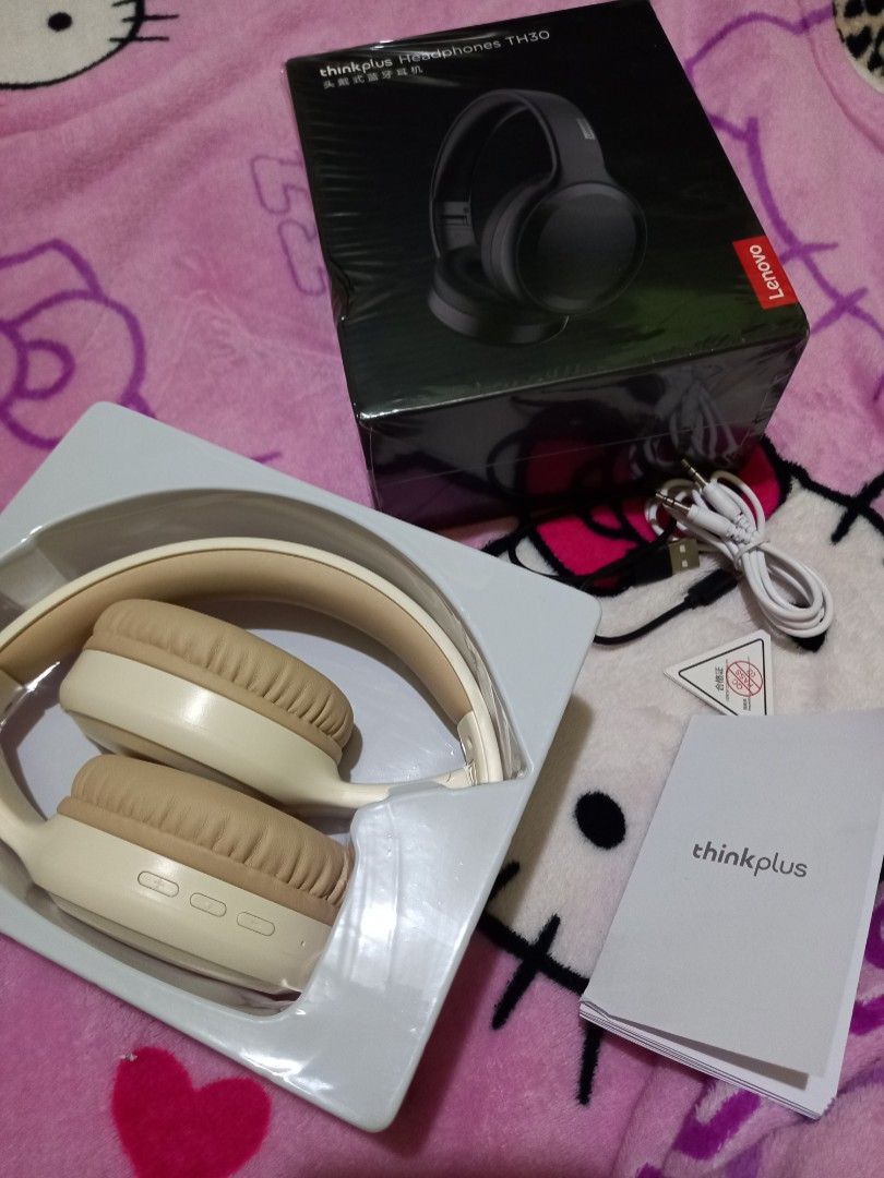 Lenovo Thinkplus Headphones TH30, Audio, Headphones & Headsets on Carousell