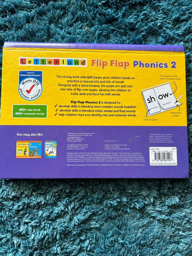 Letterland Flip Flap Phonics 2, Hobbies & Toys, Books & Magazines ...