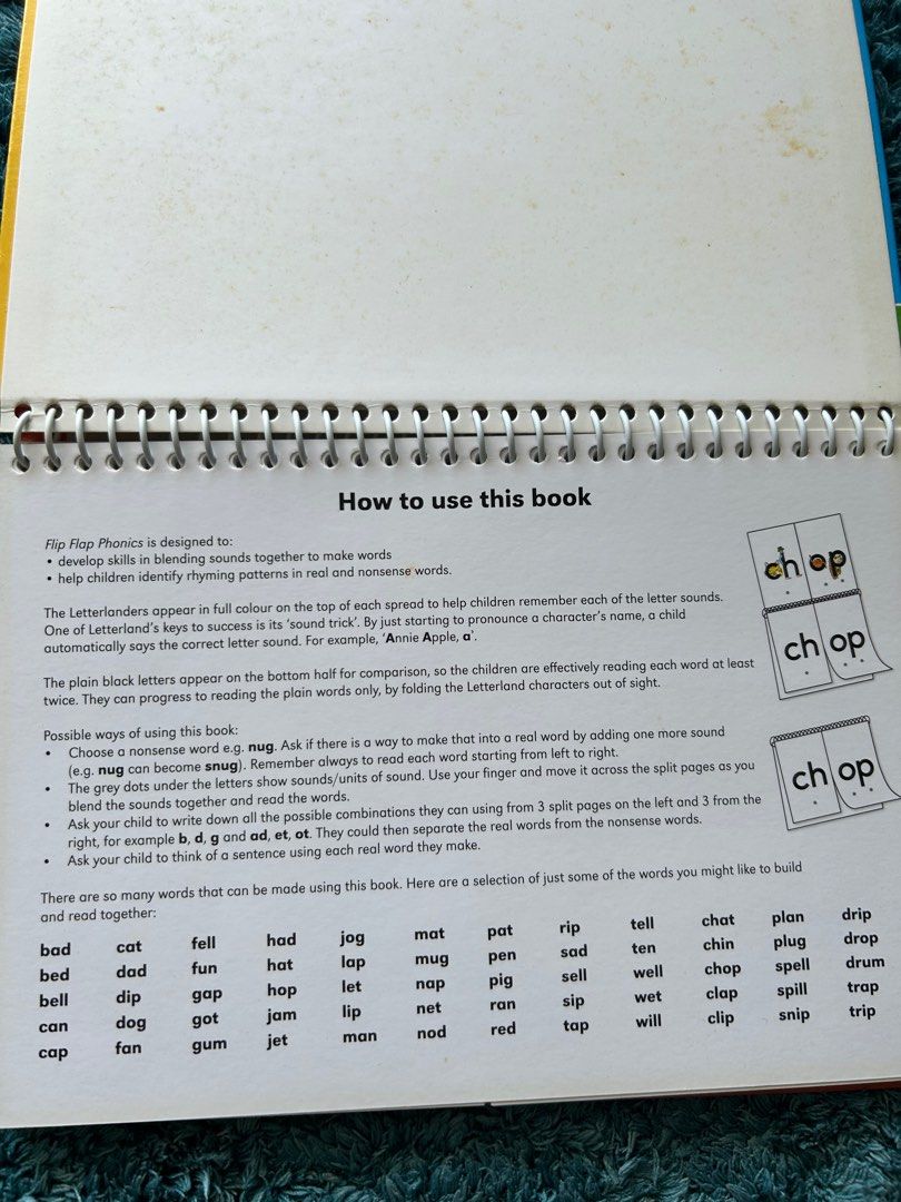 Letterland Phonic flip flap book 1, Hobbies & Toys, Books & Magazines ...