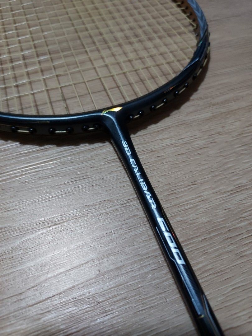 Li Ning Calibar 600 Badminton Racket, Sports Equipment, Sports & Games ...