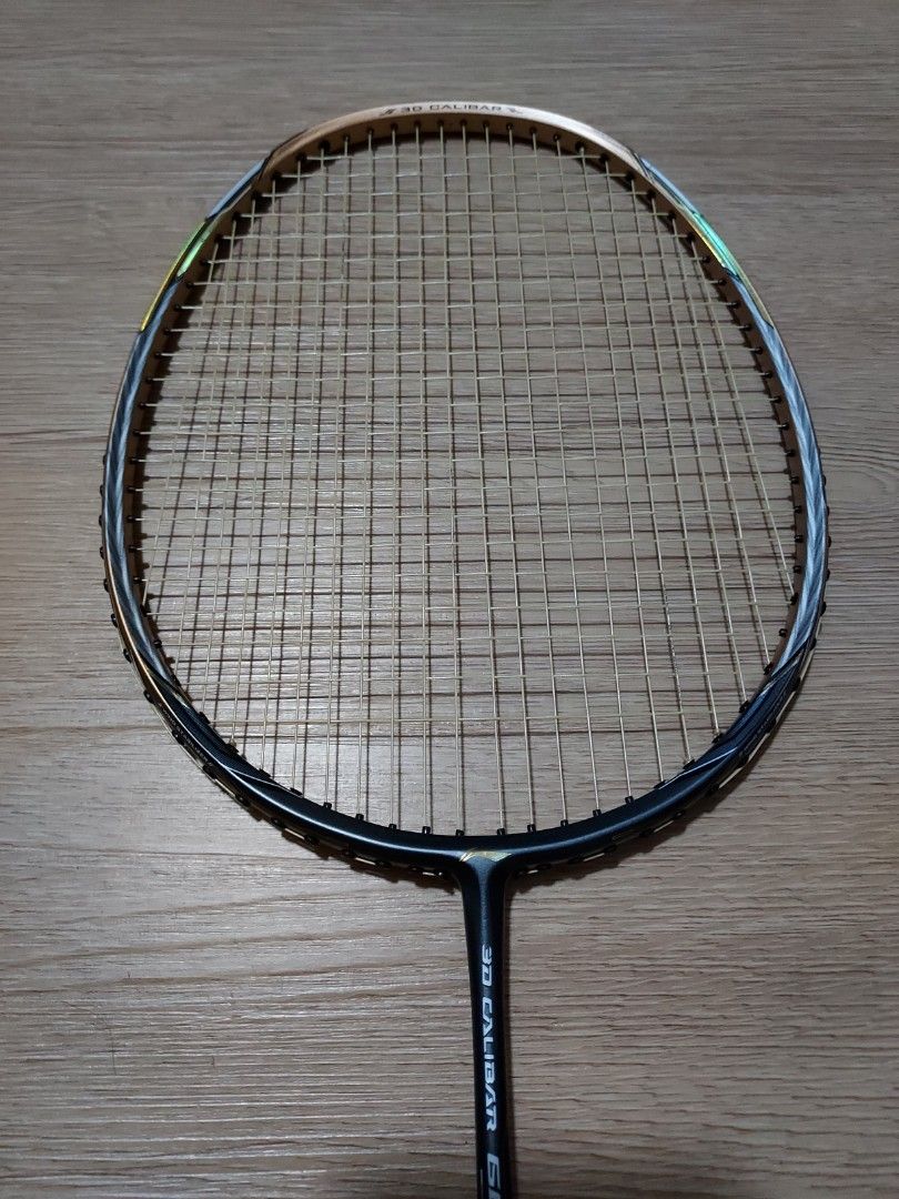 Li Ning Calibar 600 Badminton Racket, Sports Equipment, Sports & Games ...