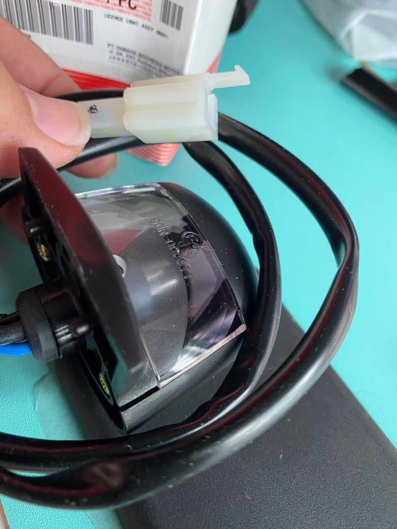 Licence Light Assy Plate Number Rear Aerox 155 Jupiter Mx king old R15 ...