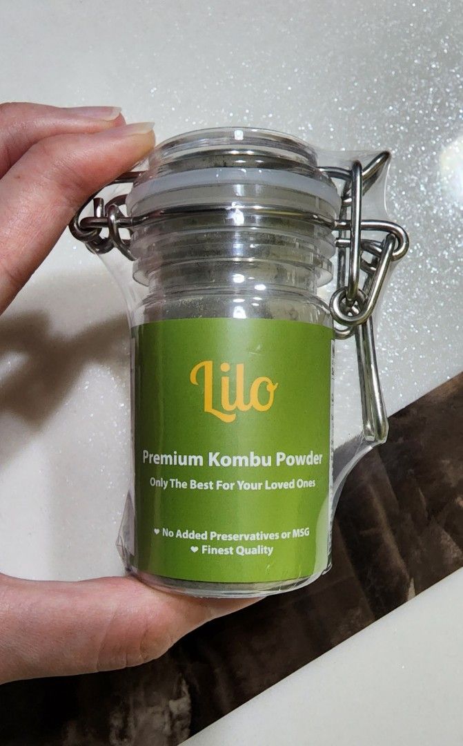 Lilo Premium Kombu Powder, Food & Drinks, Spice & Seasoning on Carousell