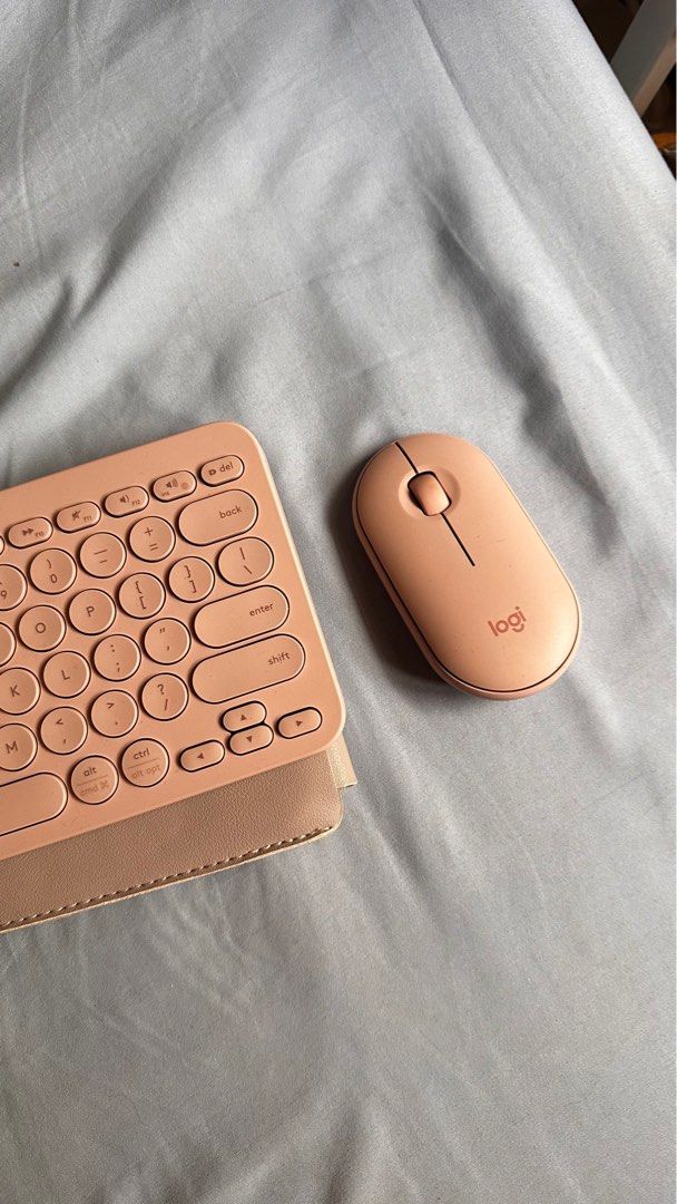 Logitech K380 Keyboard & M350 Pebble mouse, Computers & Tech, Parts ...