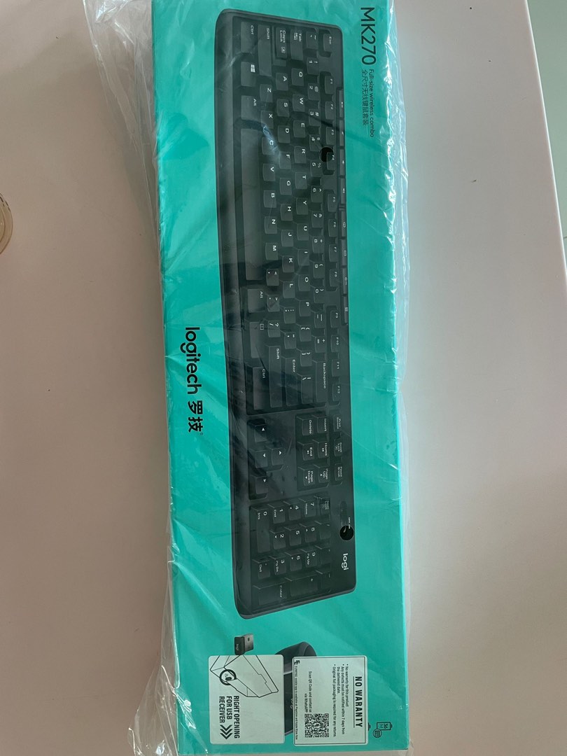 Logitech Mk270 Keyboard Wireless Mouse Computers And Tech Parts And Accessories Computer