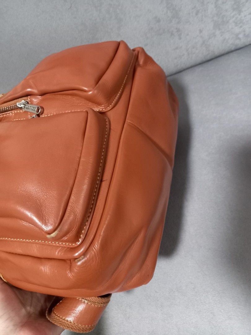 LOTUFF LEATHER BACKPACK, Men's Fashion, Bags, Backpacks on Carousell