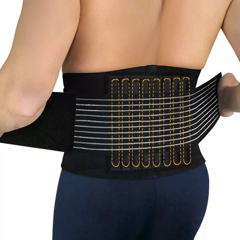 Lumbar Support Waist Pain Back Injury Prevent Supporting Brace, Health ...