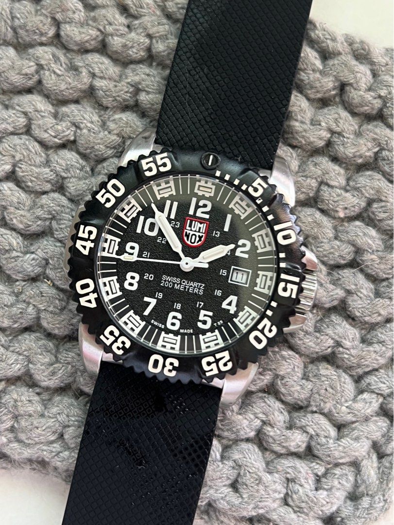 Luminox Navy Seal 3151 Diver, Men's Fashion, Watches & Accessories ...