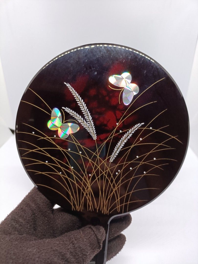 Maeju Lacquerware Miyabino Combination Mirror (with Stand), Furniture ...