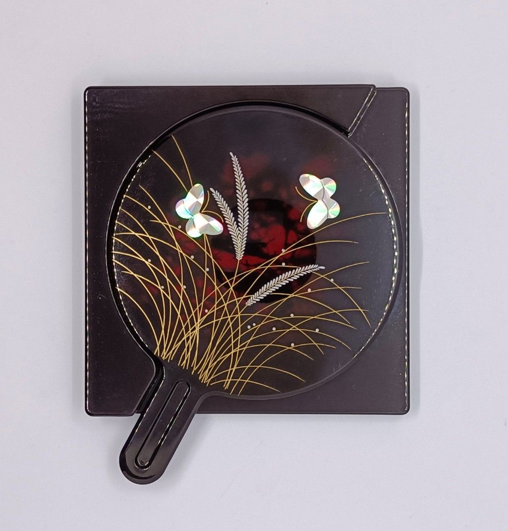 Maeju Lacquerware Miyabino Combination Mirror (with Stand), Furniture ...