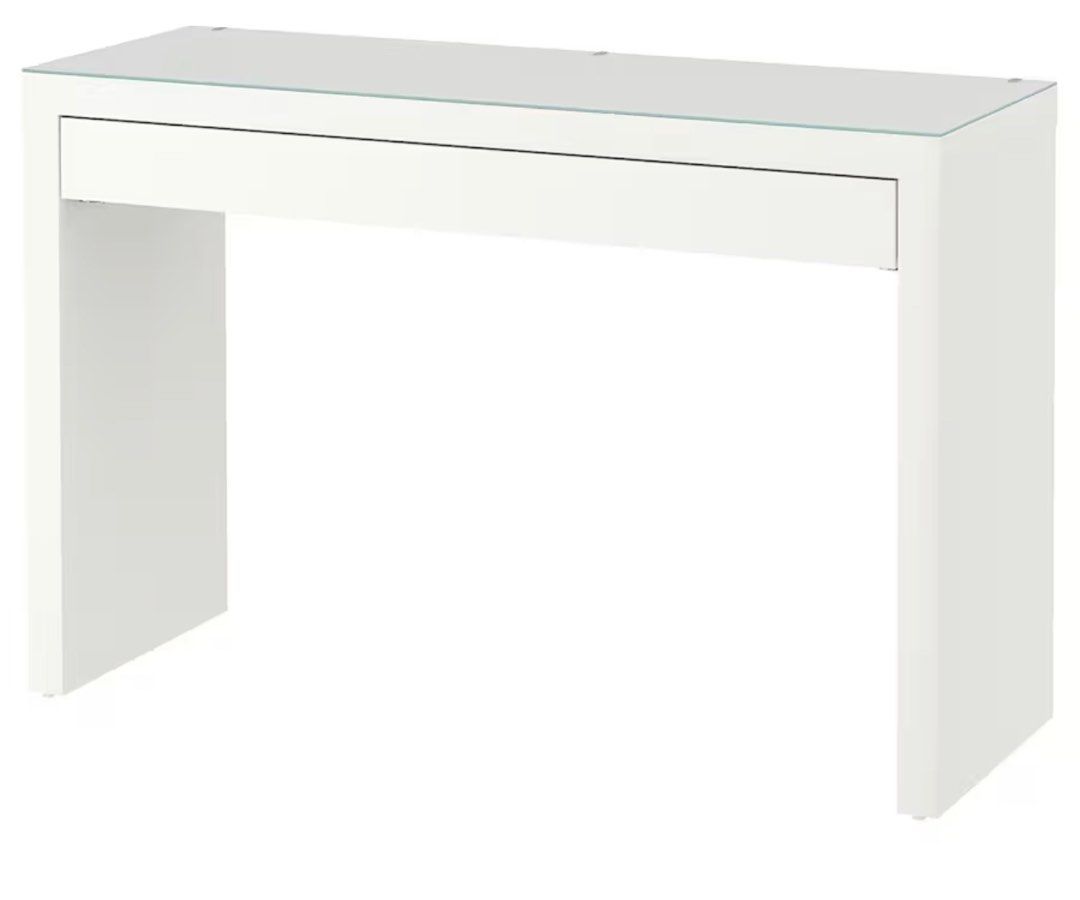 MALM Dressing table, white, 120x41 cm, Furniture & Home Living ...