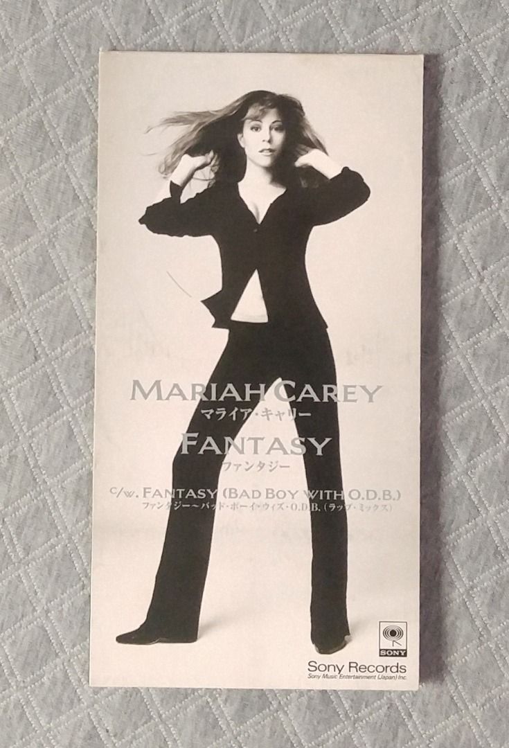 Mariah Carey - FANTASY 日版 二手單曲 CD, 書籍、休閒與玩具, 樂器、音樂相關, CD、DVD在旋轉拍賣