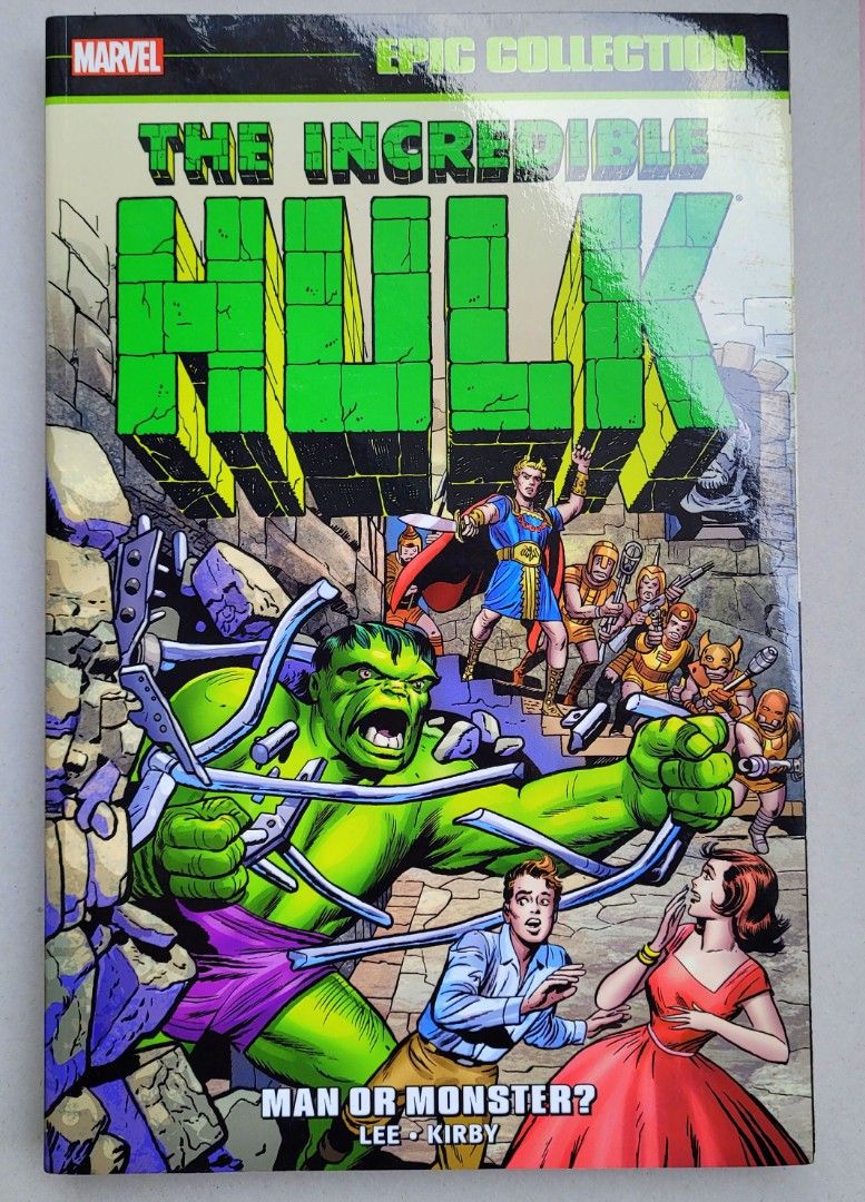 Marvel Epic Collection MARVEL Two in One Cry Monster She Hulk Breaking ...