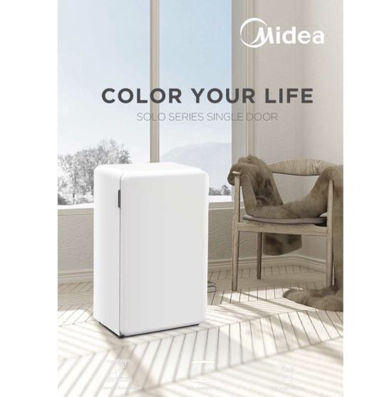MIdea pretty fridge, TV & Home Appliances, Kitchen Appliances ...