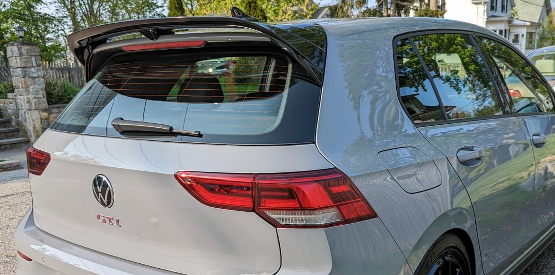 MK8 GOLF GTI CLUBSPORT SPOILER, Auto Accessories on Carousell