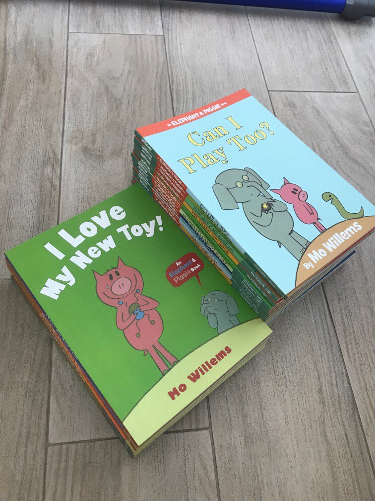 Mo Willems Elephant and Piggie books, Hobbies & Toys, Books & Magazines ...