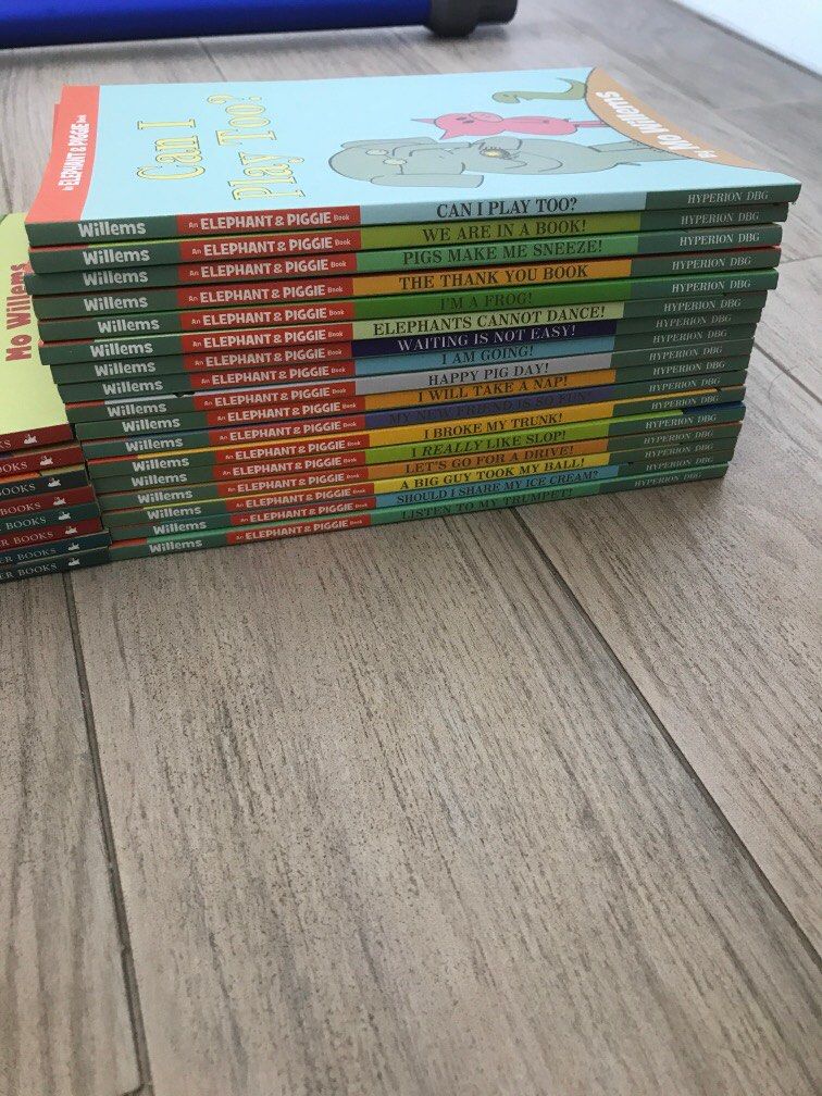 Mo Willems Elephant and Piggie books, Hobbies & Toys, Books & Magazines ...