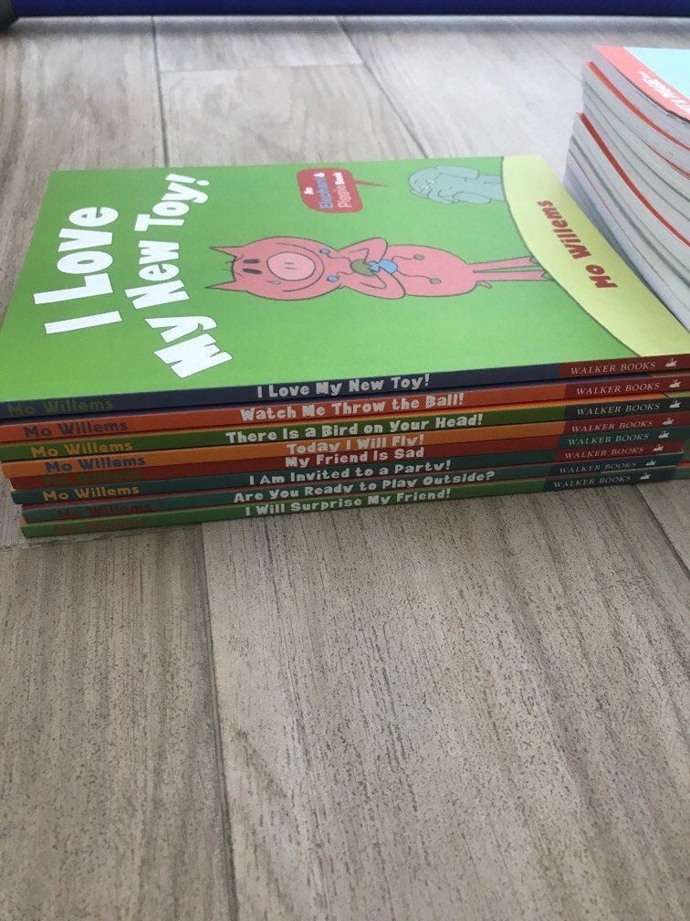 Mo Willems Elephant and Piggie books, Hobbies & Toys, Books & Magazines ...
