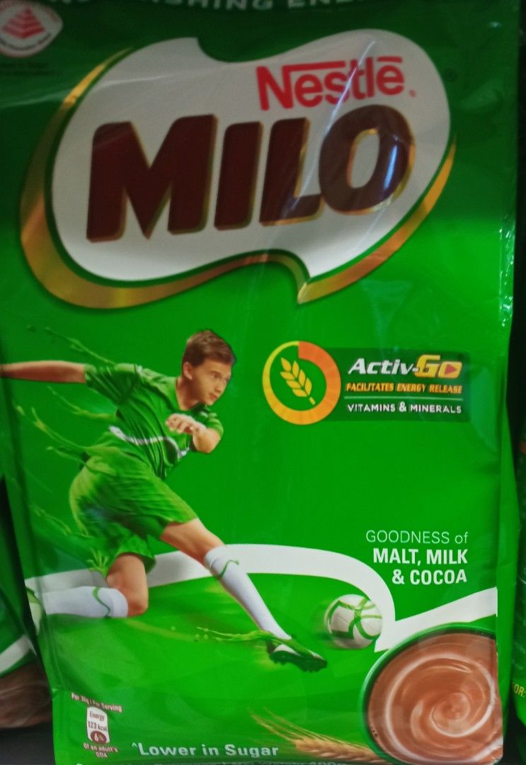 Nestle Milo Activ-Go 400g Refill pack, Food & Drinks, Beverages on ...