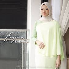 NEW Eryna Kurung by Celynda, Women's Fashion, Muslimah Fashion, Baju ...