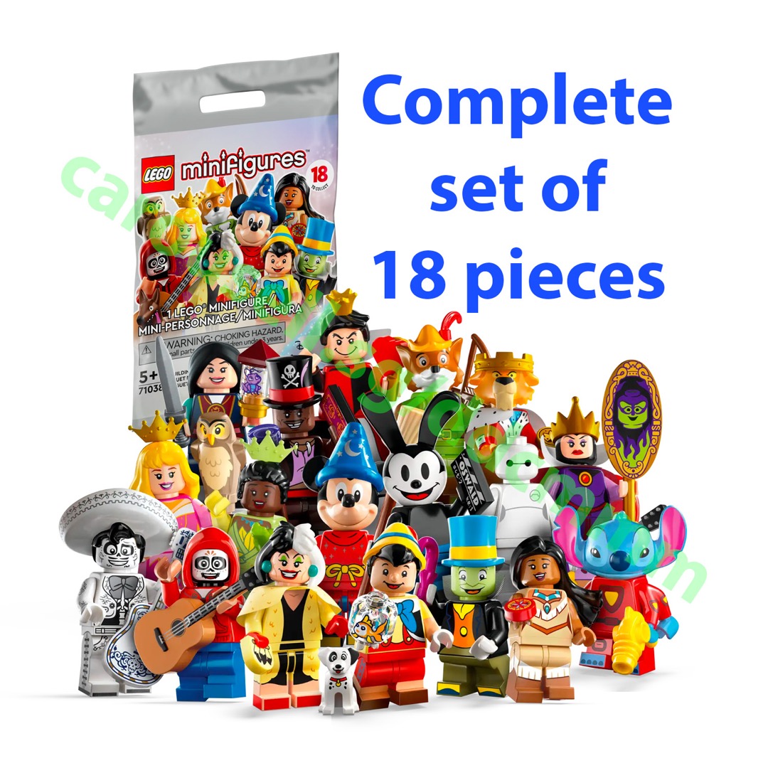 New Sealed - LEGO 71038: LEGO Minifigures Disney 100 - Complete set of ...