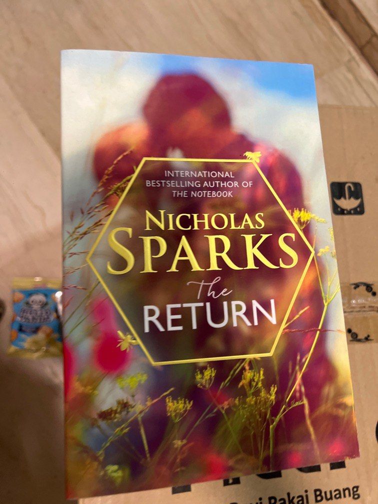 nicholas sparks the return book, Hobbies & Toys, Books & Magazines, Fiction & Non-Fiction on ...