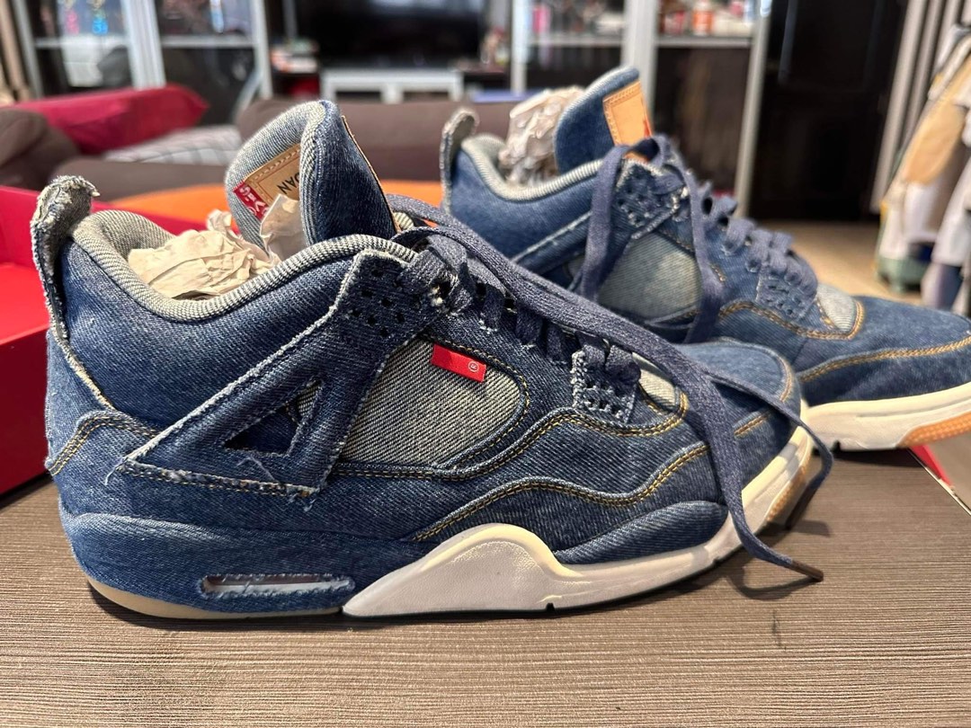 Nike Air Jordan 4 Levis Retro Denim on Carousell