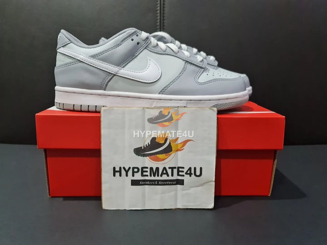 Nike Dunk Low GS - Two Tone Grey⁣, Men's Fashion, Footwear, Sneakers on ...