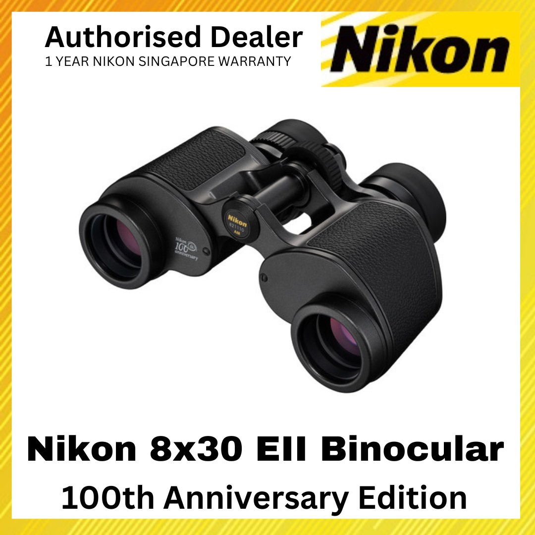 Nikon 8x30 EII Binocular, 100th Anniversary Edition, Sports Equipment ...