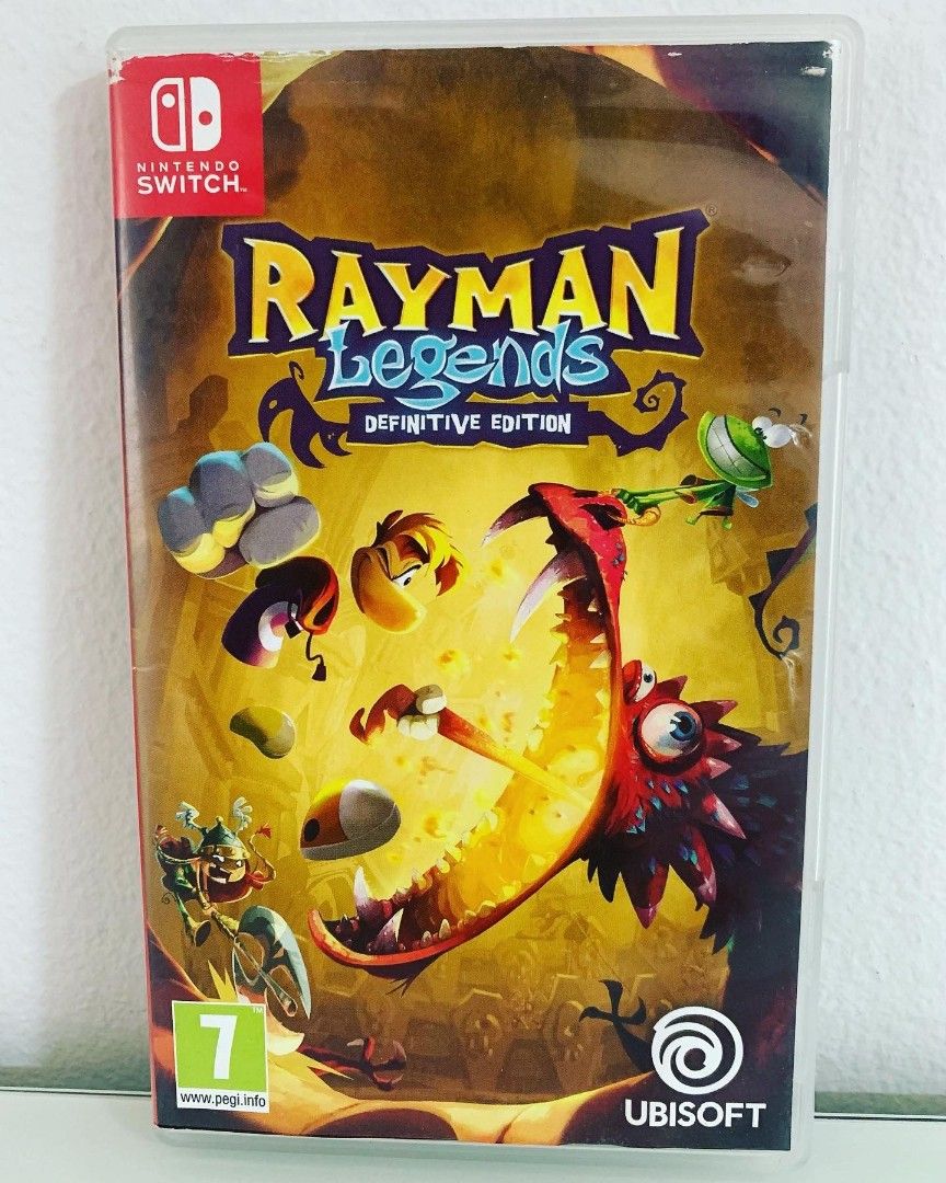 Nintendo Switch Games Rayman Legends: Definitive Edition, Video Gaming ...