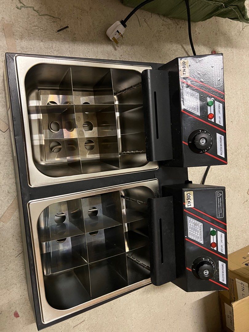 Oden cooking machine 2x9 holes, TV & Home Appliances, Kitchen ...