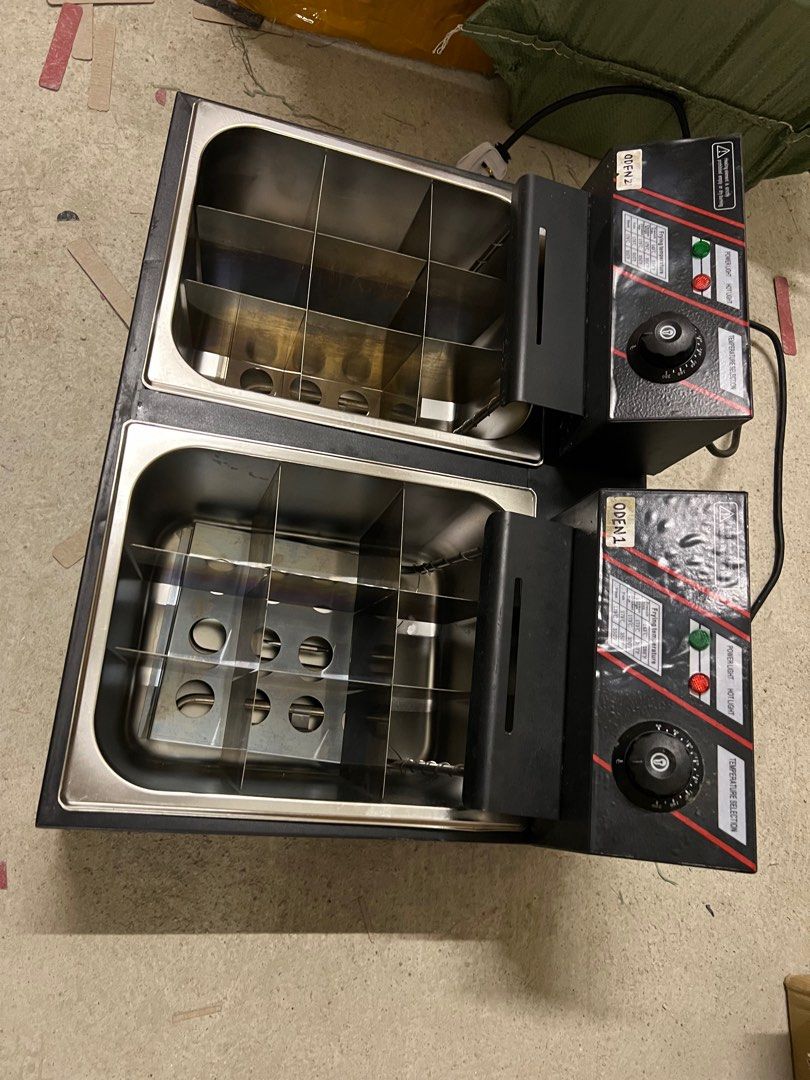 Oden cooking machine 2x9 holes, TV & Home Appliances, Kitchen ...