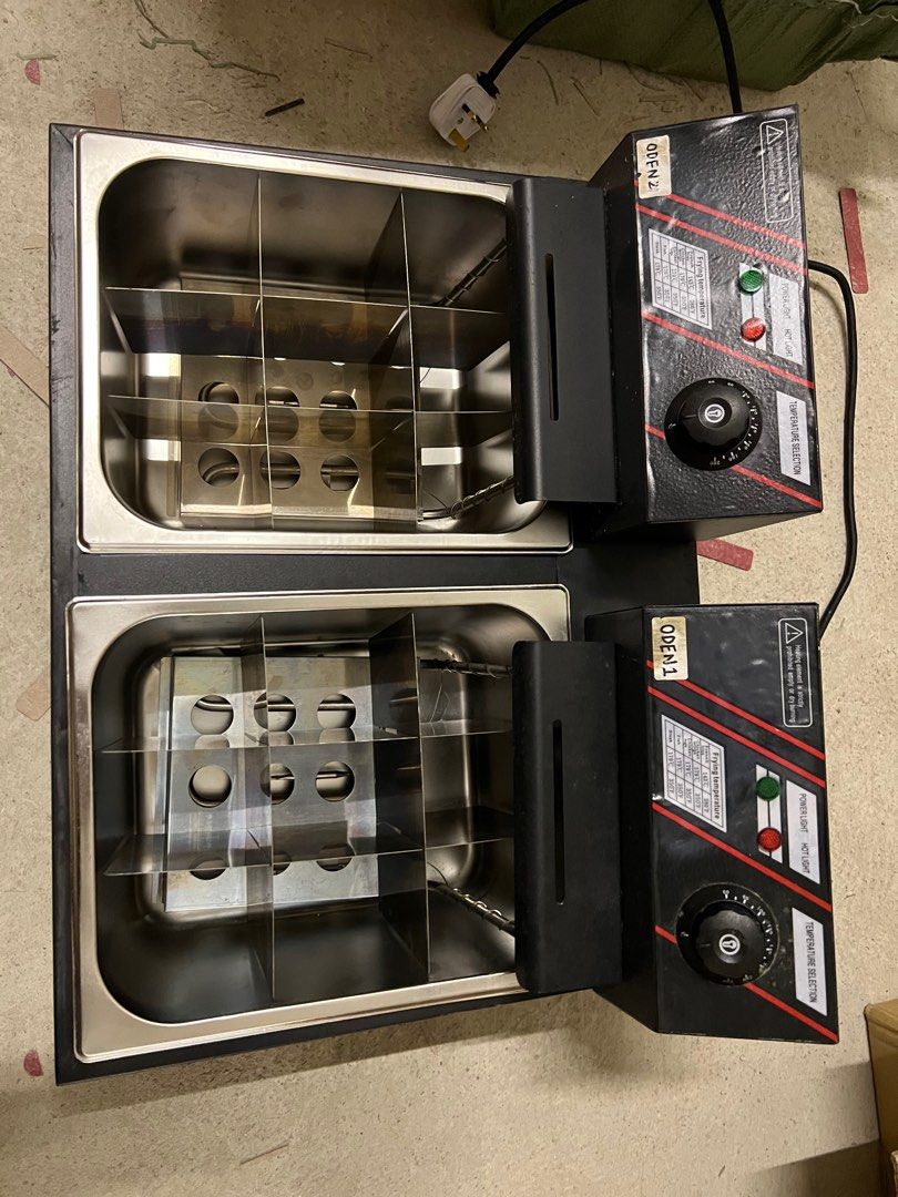 Oden cooking machine 2x9 holes, TV & Home Appliances, Kitchen ...