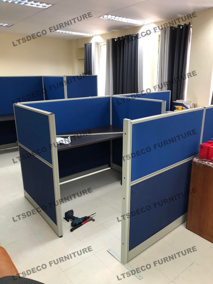 OFFICE PARTITION MODULAR TABLE FURNITURE on Carousell