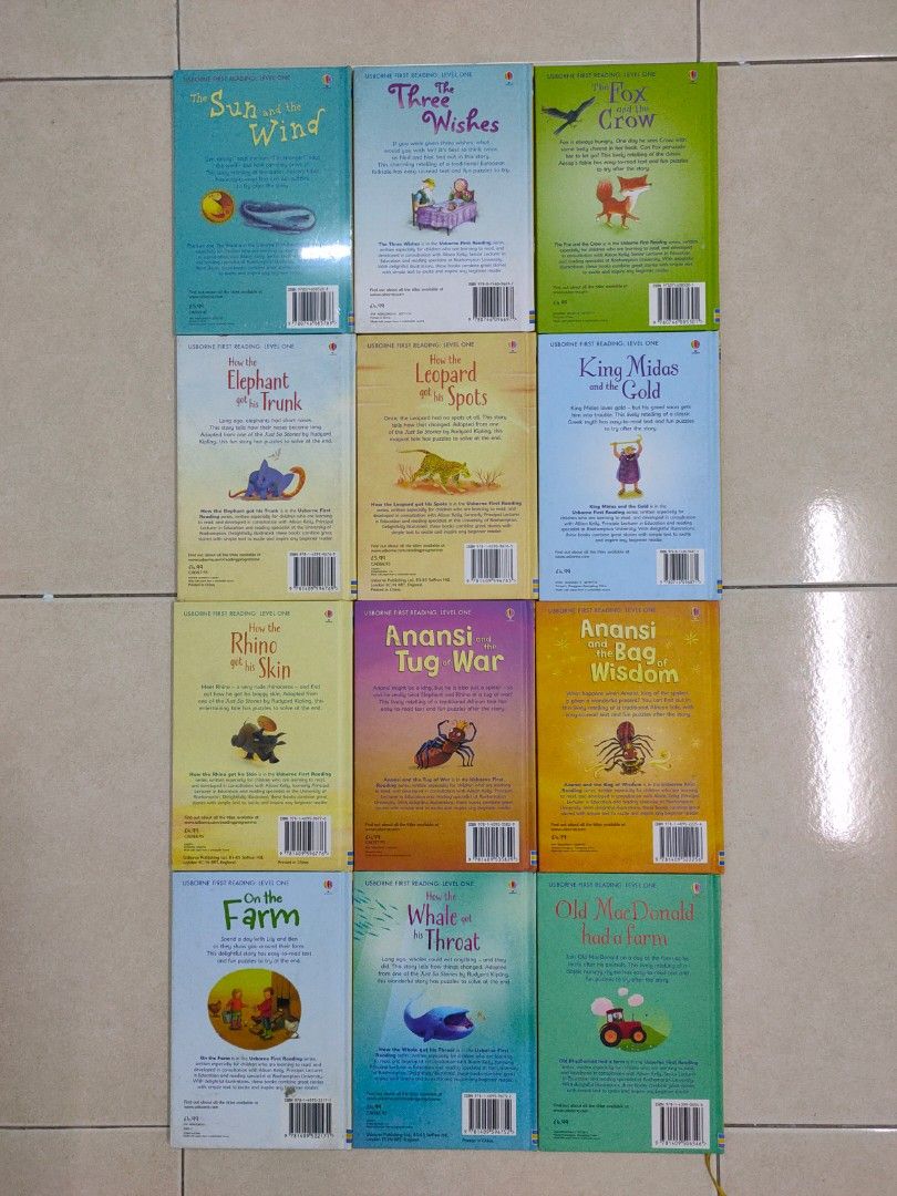 [ Usborne First Reading : Level 1 ] Various Titles (Hardcover Story ...