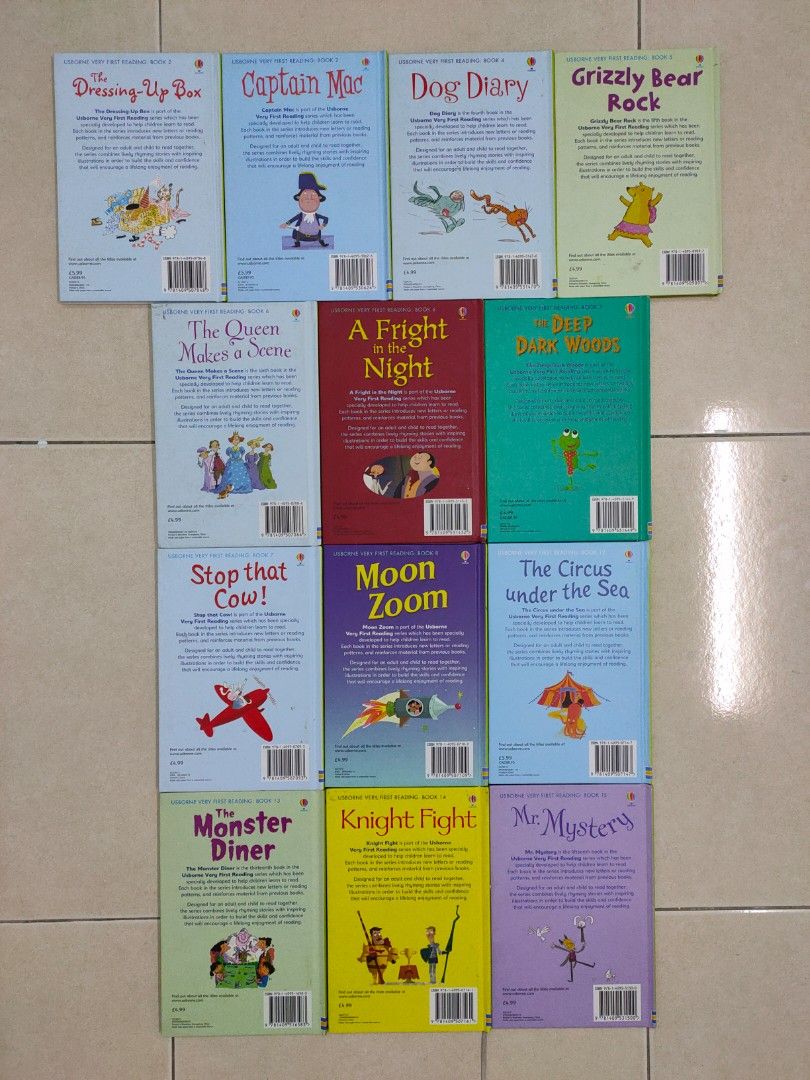 [ Usborne Very First Reading ] Assorted Titles (Children's Hardcover ...