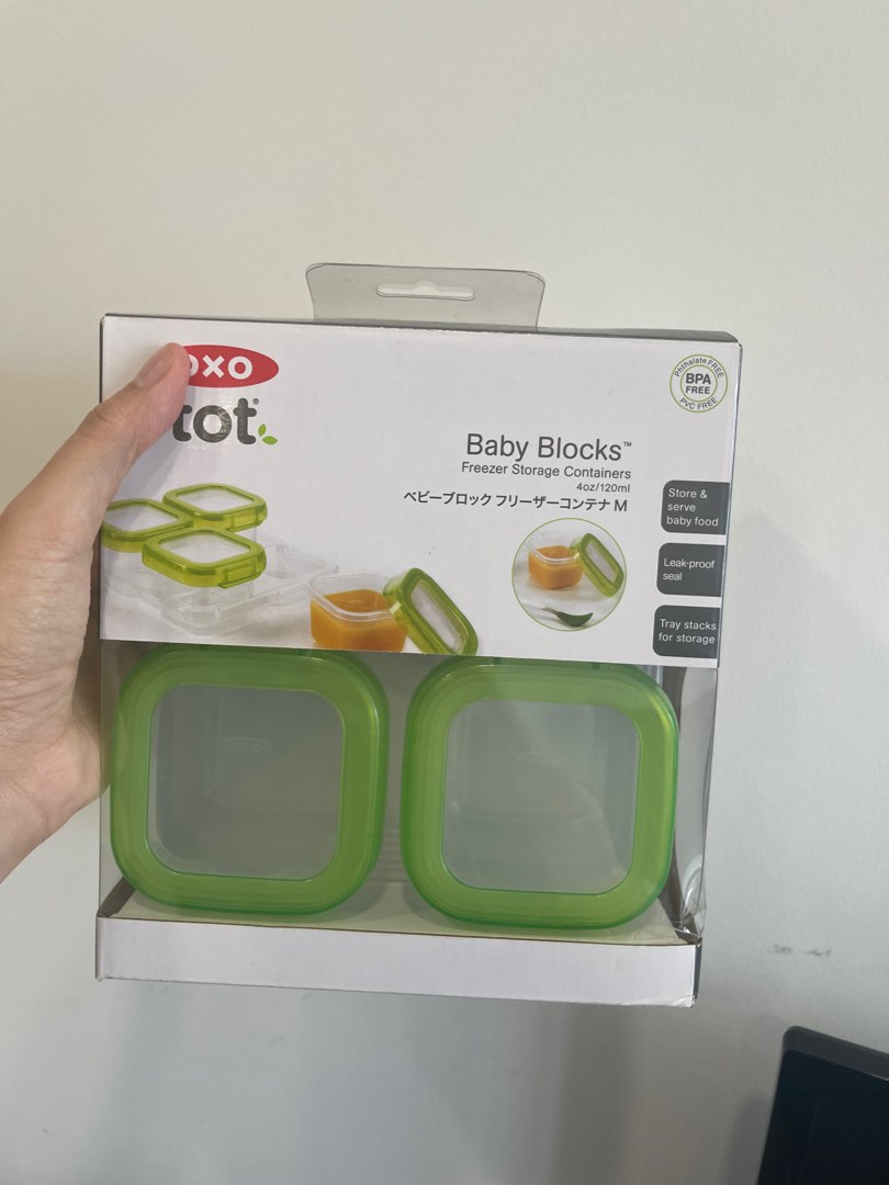 Oxo tot baby block, Babies & Kids, Nursing & Feeding, Weaning & Toddler ...
