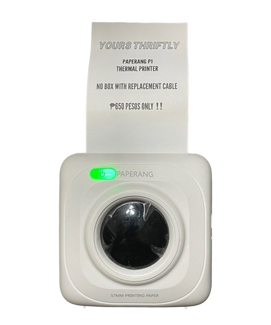 Paperang P1 Thermal Printer, Computers & Tech, Printers, Scanners ...