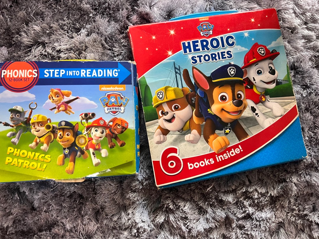 Paw Patrol stories & Phonics Books, Hobbies & Toys, Books & Magazines ...