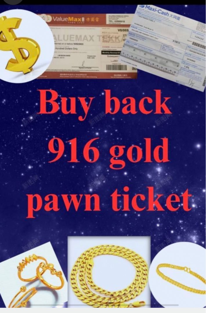 Pawn ticket, Women's Fashion, Jewelry & Organisers, Necklaces on Carousell