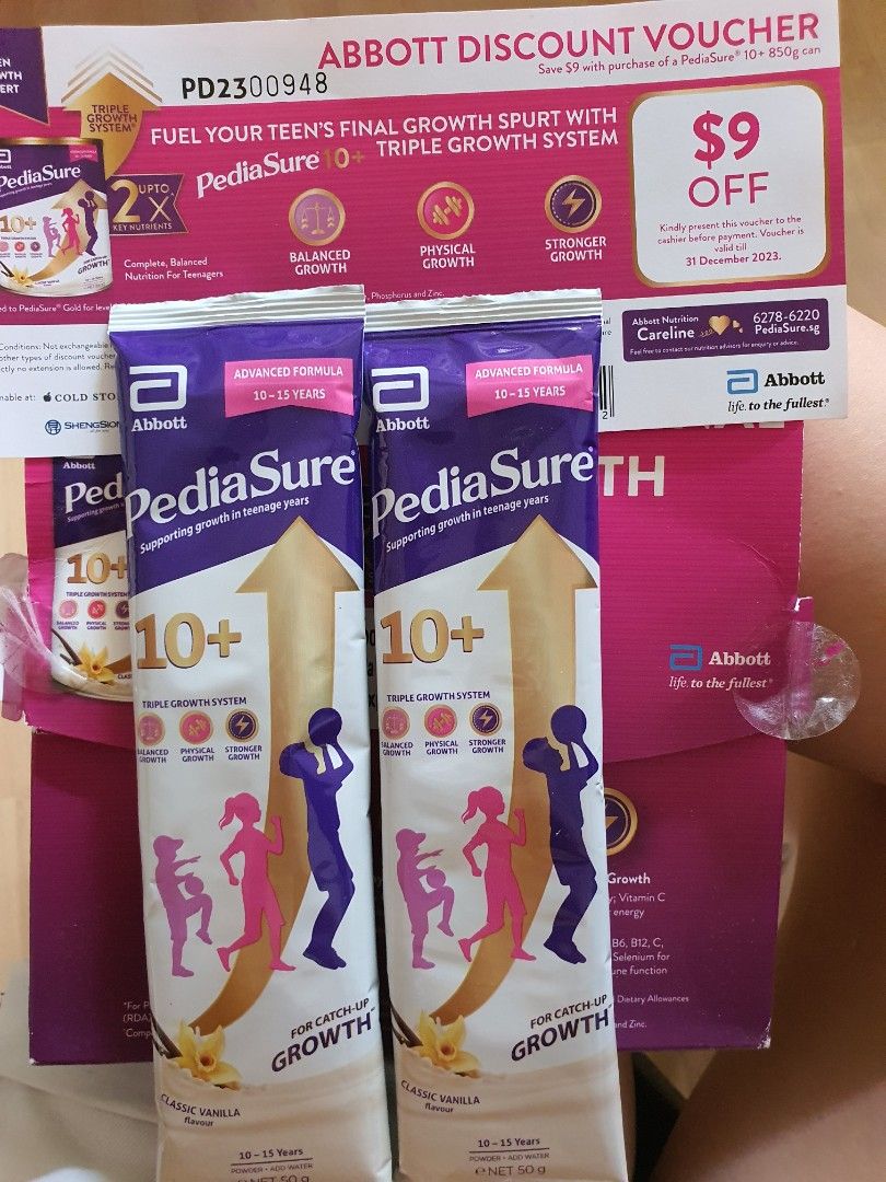 Pediasure 10+ for 10 to 15 years old teen, Babies & Kids, Nursing ...