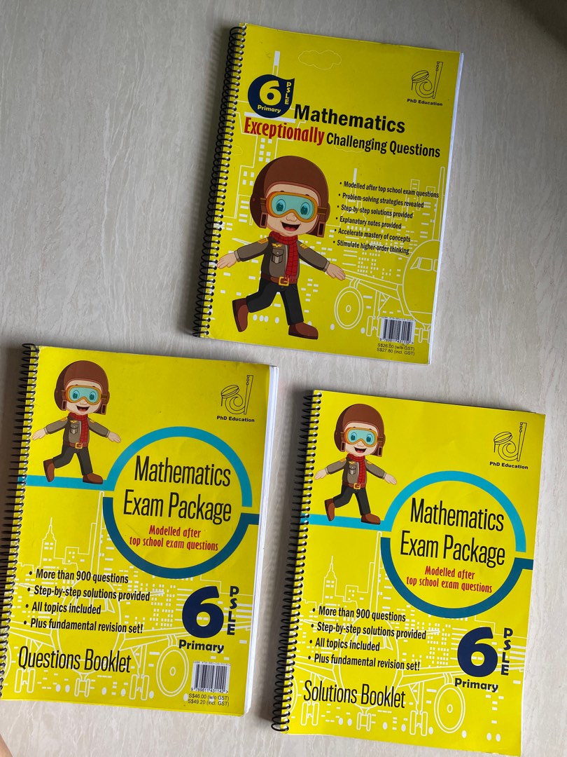 PhD education PSLE mathematics, Hobbies & Toys, Books & Magazines ...