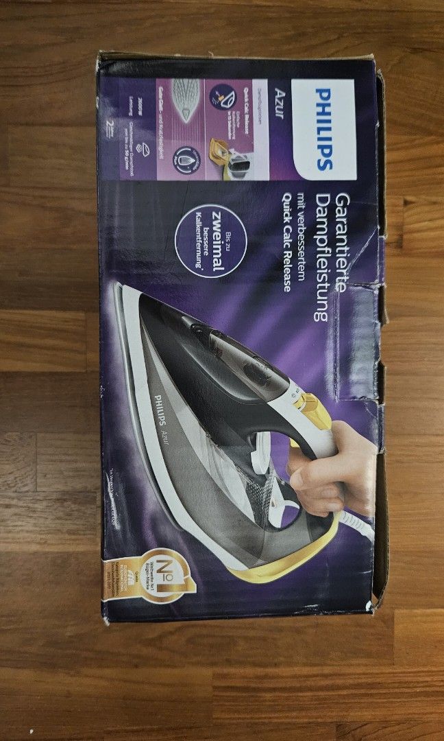 Philips Azur steam iron, TV & Home Appliances, Irons & Steamers on ...