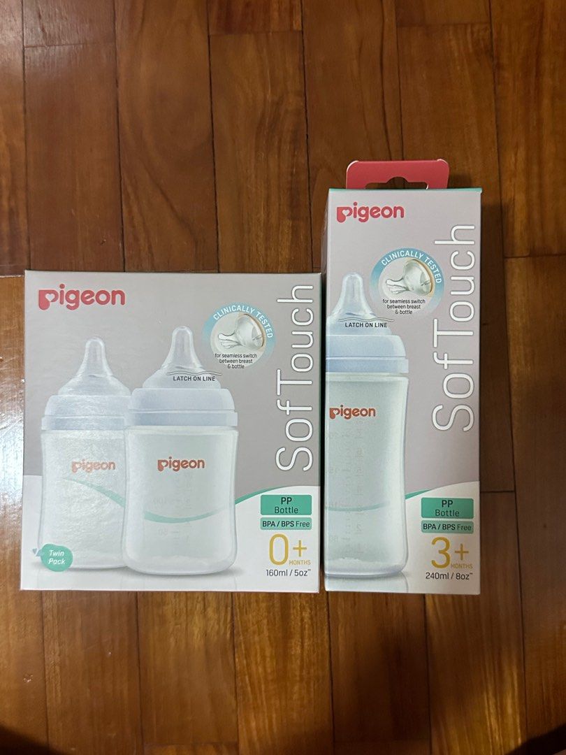 Pigeon SofTouch Bottles sets, Babies & Kids, Nursing & Feeding ...