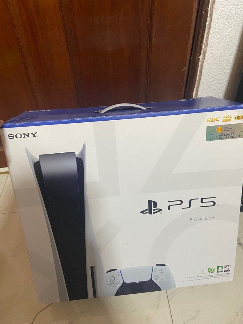 PlayStation Box Only with styro inside, Video Gaming, Gaming ...