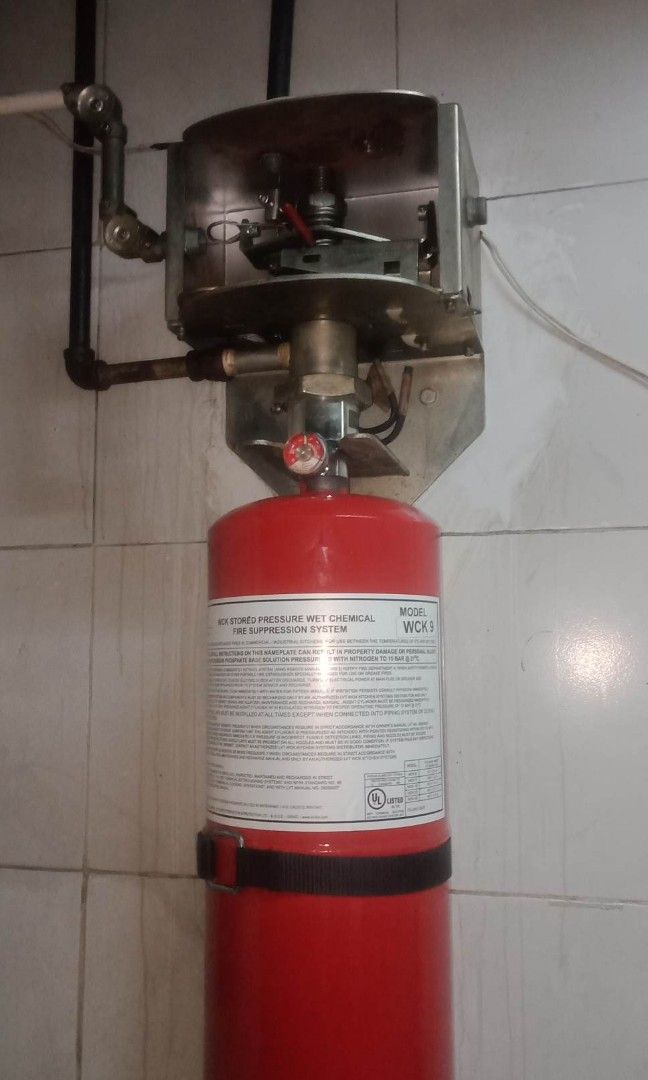 Pms Kfss Maintenance Kitchen Fire Suppression bfp Approved, Commercial ...