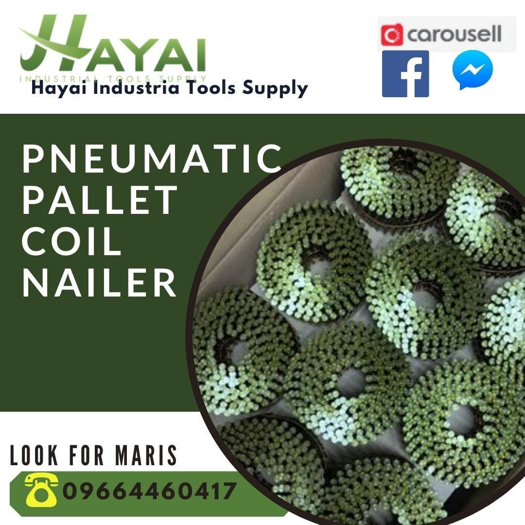 Pneumatic pallet coil nailer, Commercial & Industrial, Construction ...
